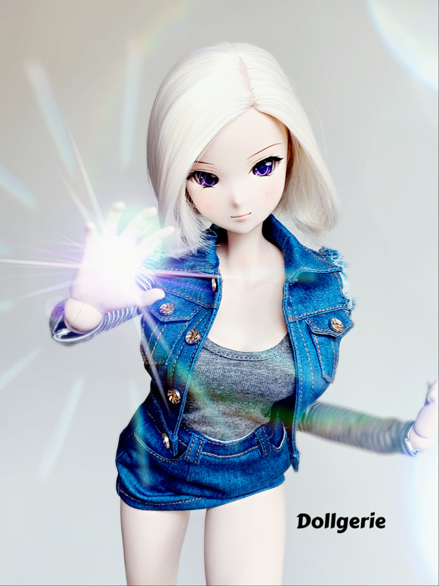 Android-18-style Costume for SmartDoll /DD3 – Dollgerie